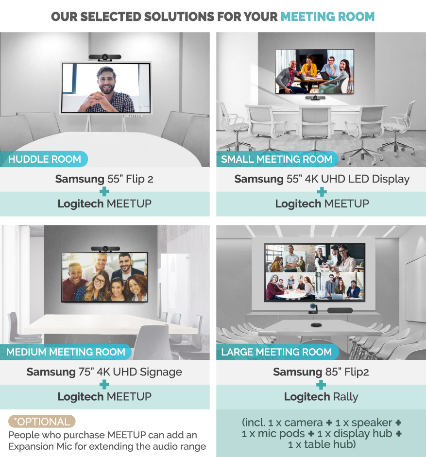Transform the way you work with Samsung and Logitech Video Conference ...